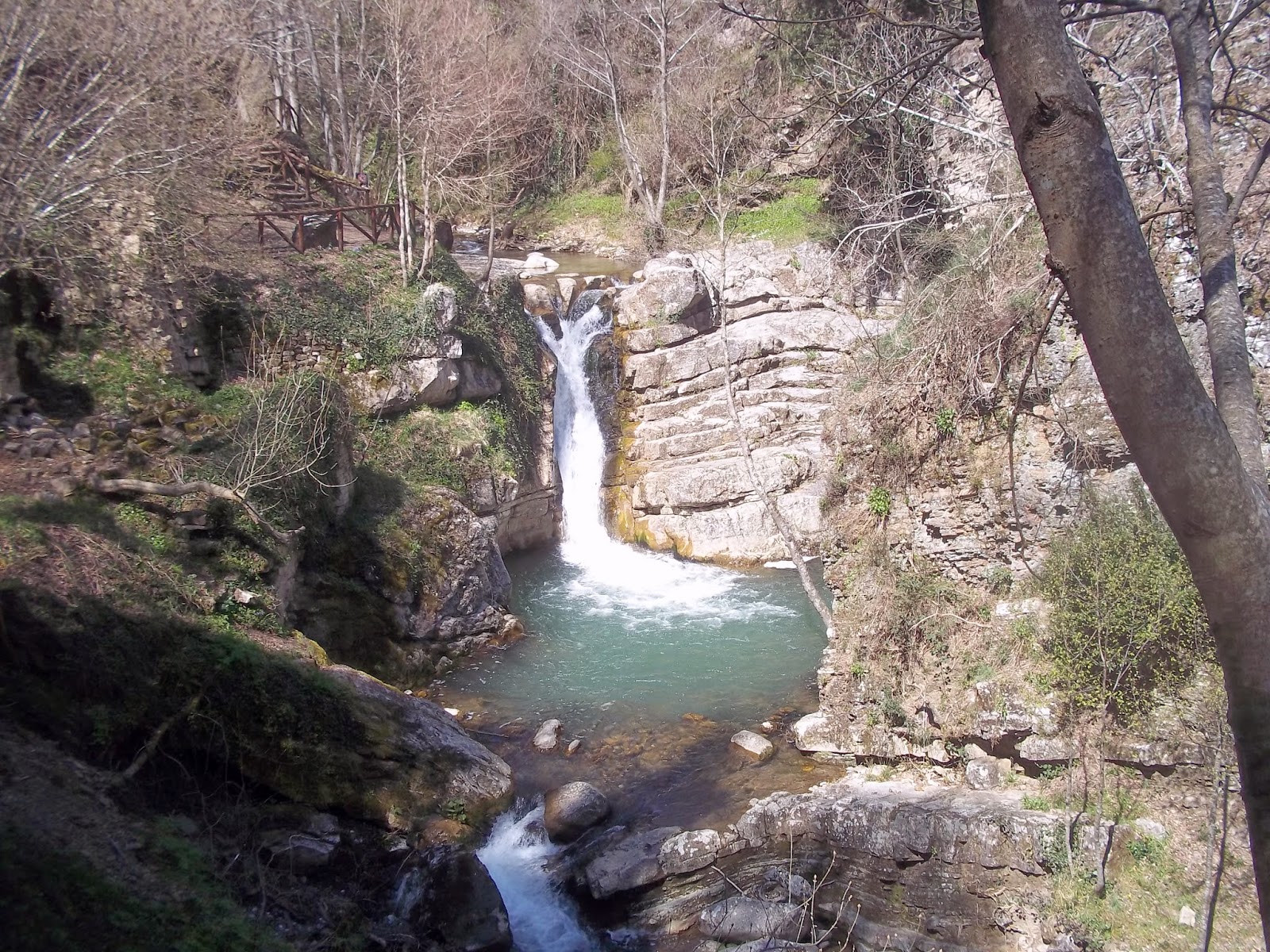 Cascate di San Fele. Festività 25 aprile